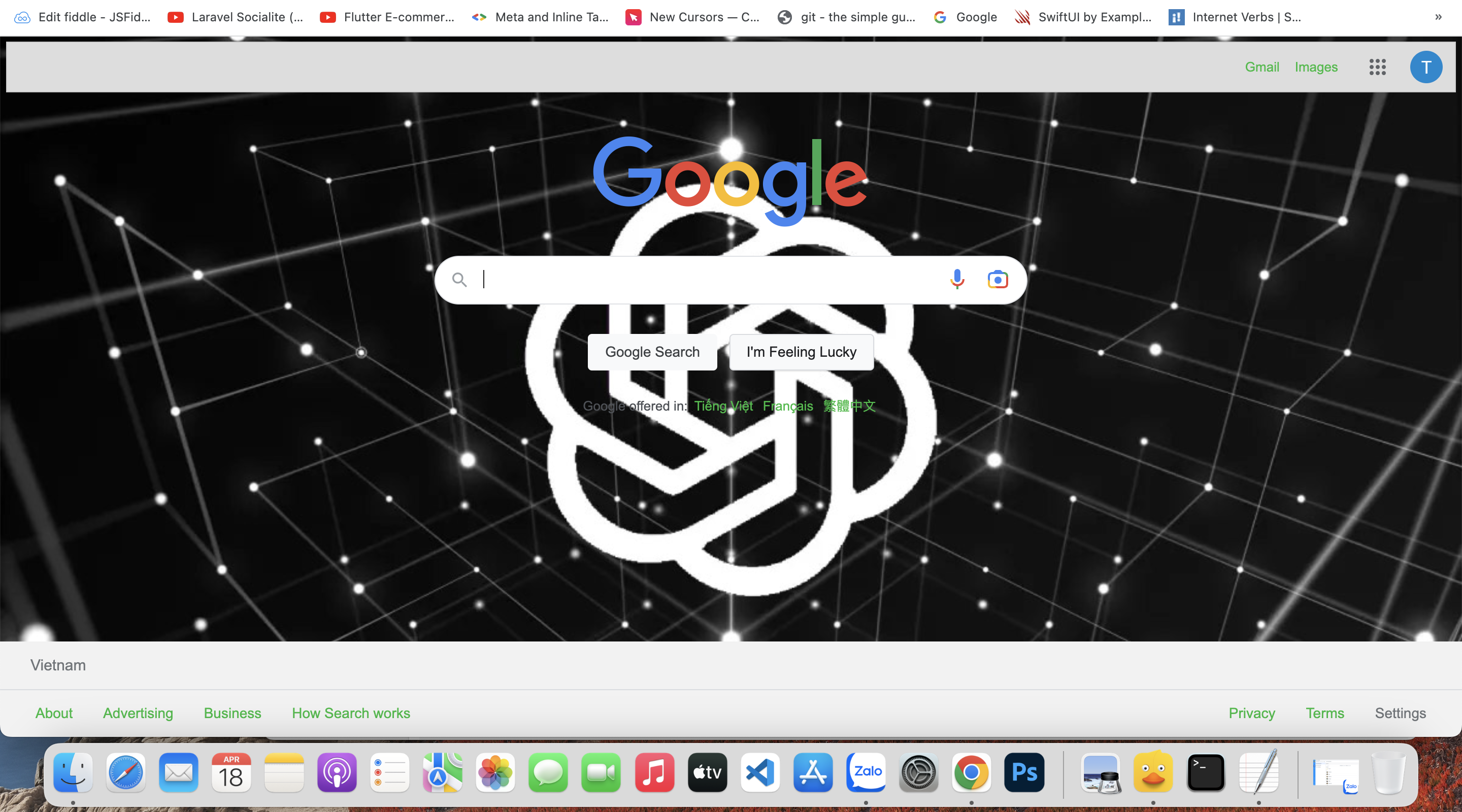 Google - ChatGPT theme | CoolStyles.org