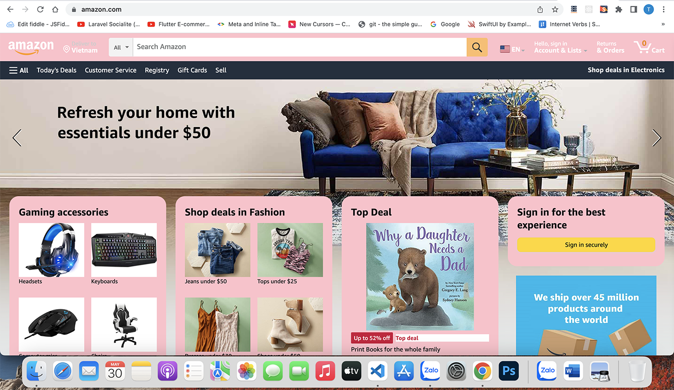 Amazon-Pink color | Coolstyles.org